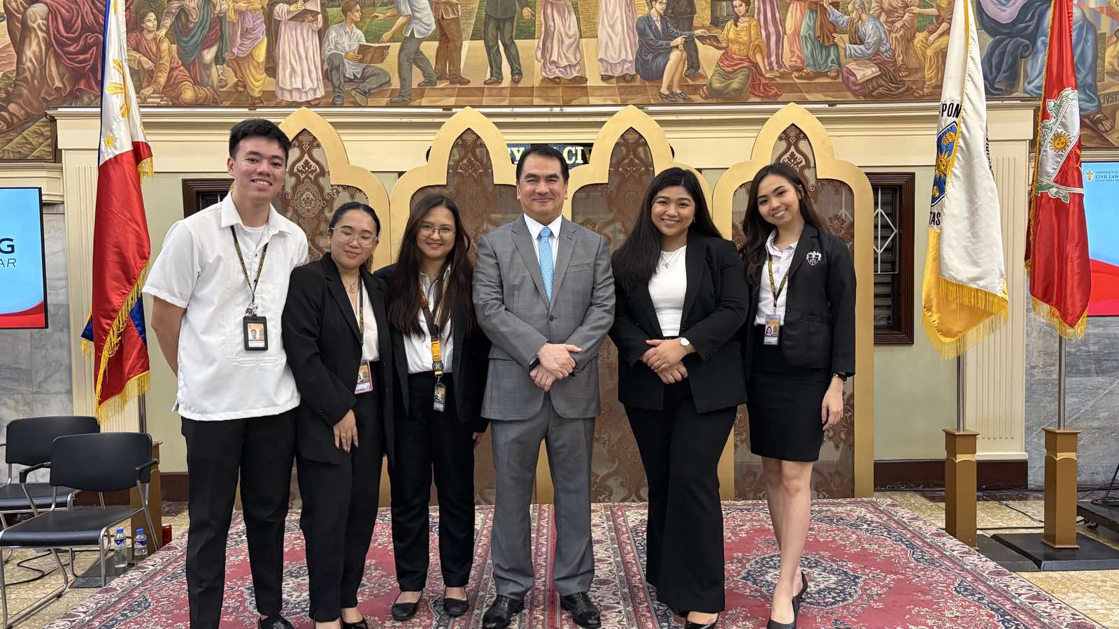 Awarding of Dean's Listers for A.Y. 2023-2024 | UST Civil Law