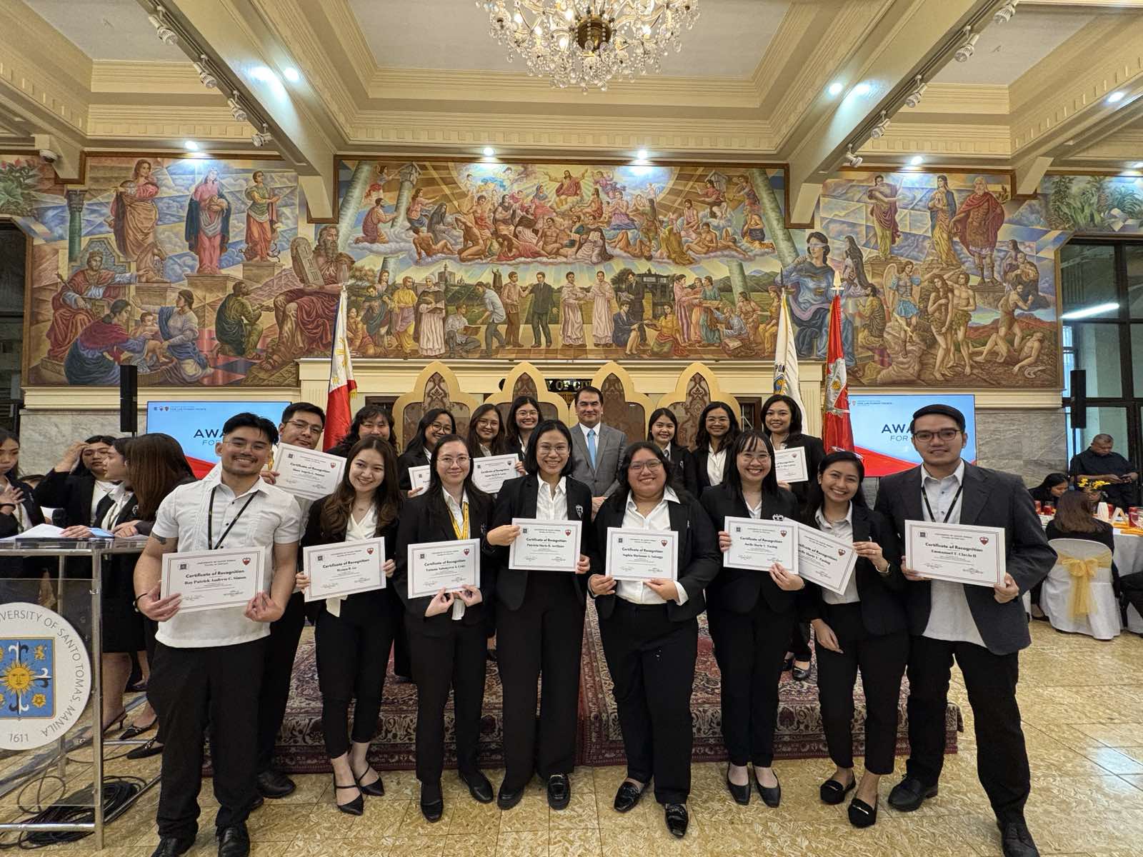 Awarding of Dean's Listers for A.Y. 2023-2024 | UST Civil Law